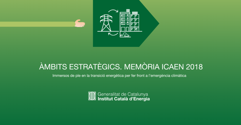 2018 - ÀMBITS ESTRATÈGICS. MEMÒRIA ICAEN 2018 | Genially