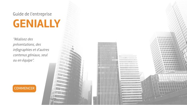 GUIDE ENTREPRISE GENIALLY - EXEMPLE D'INSPIRATION | Genially