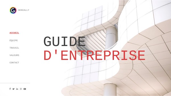 EXEMPLE GUIDE ENTREPRISE GENIALLY | Genially