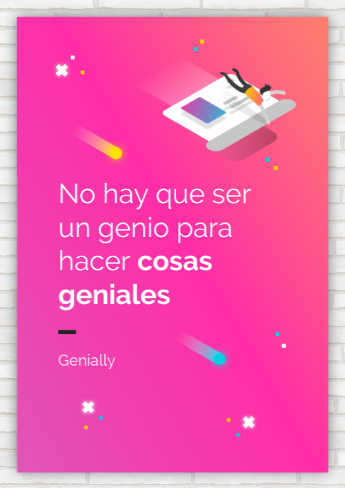 poster | Genially