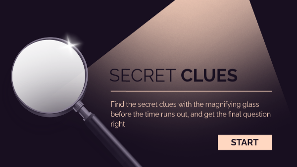 SECRET CLUES INSPIRATION