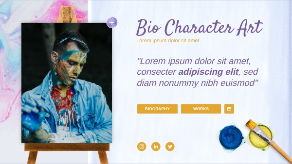 BIO ART CHARACTER | Genially