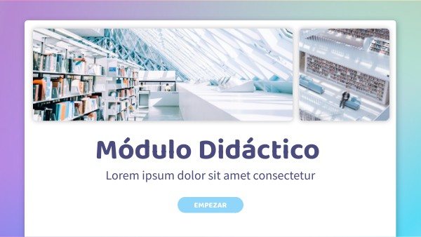 MÓDULO DIDÁCTICO DEGRADADO