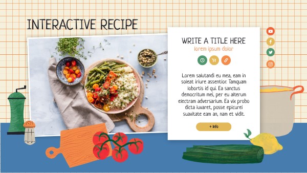 INTERACTIVE RECIPE | Genially