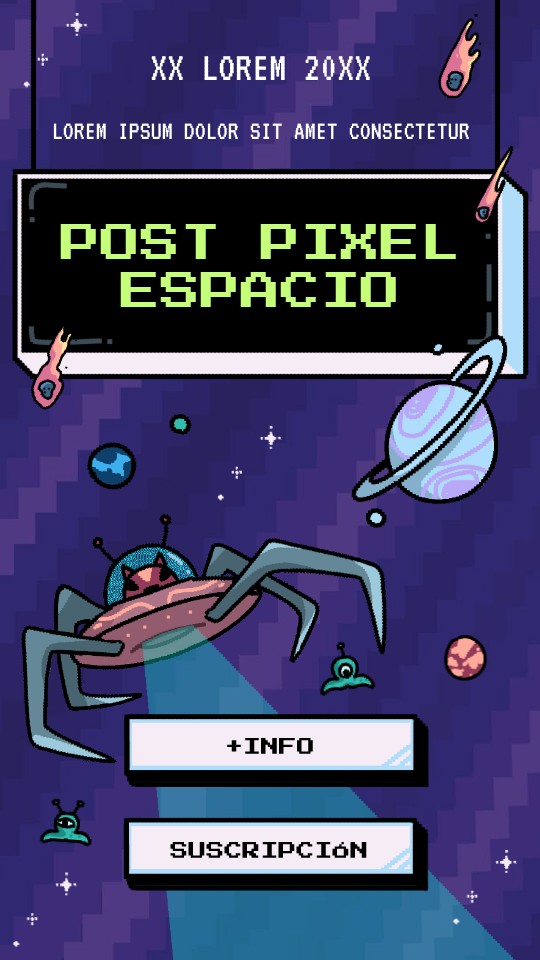 POST PIXEL ESPACIO | Genially