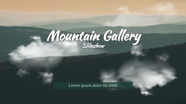 MOUNTAIN GALLERY VIDEO | Genially