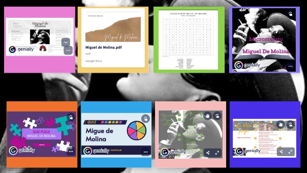 Actividades Miguel de Molina | Genially