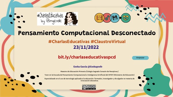 Charlas educativas PCDesconectado 22 | Genially