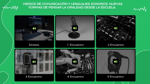 medios y leng. sonoros | Genially