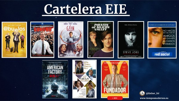 Cartelera EIE | Genially