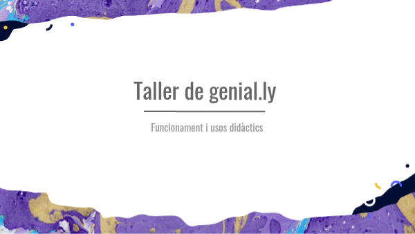 Taller de genial.ly | Genially