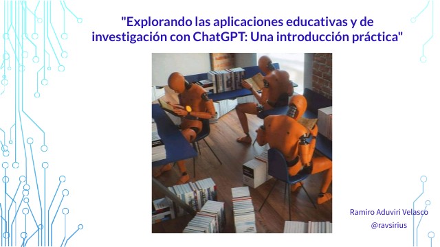 Webinar chatGPT | Genially
