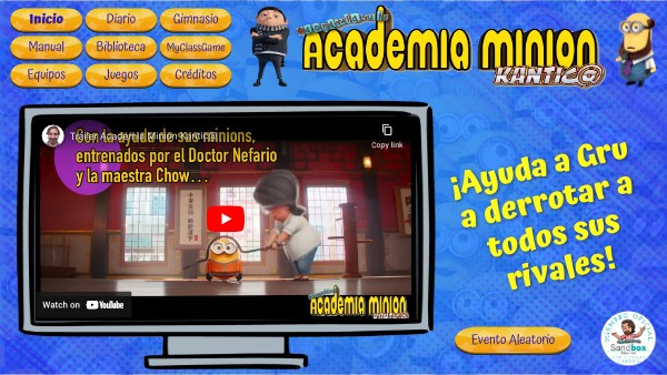 Academia Minion | Genially