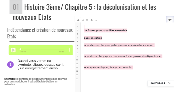 Décolonisation | Genially