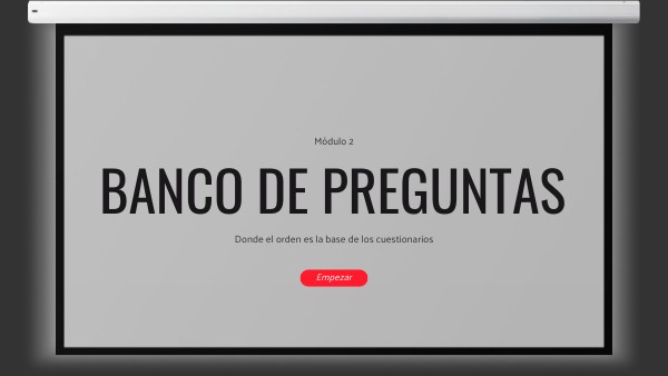 Banco de preguntas | Genially