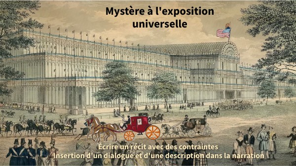 Mystère à l’exposition | Genially