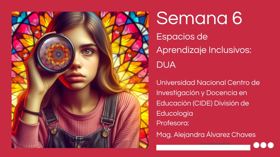 Semana 6 Curso DUA | Genially