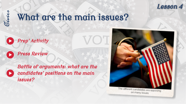 Lesson 4 US Election