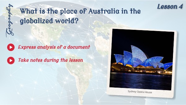 Lesson 3 - Australia in globalization | Genially