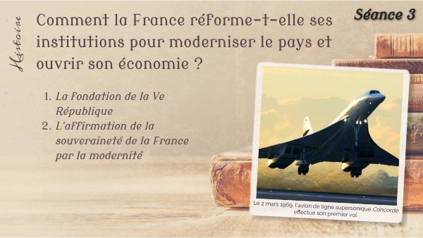 Séance 3 - France modernisation