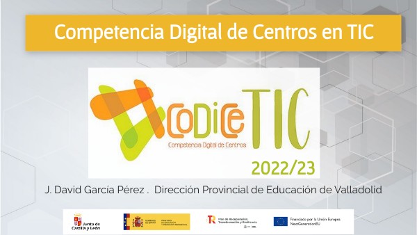 #CoDiCe TIC 2022_23. Valladolid. | Genially