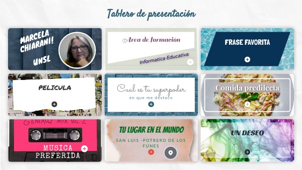 Nos presentamos Marcela | Genially