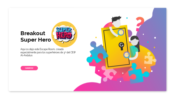 Super Hero Break Out | Genially