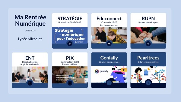 Rentrée Numérique 2023 | Genially