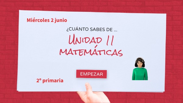 Repaso unidad 11 matemáticas 2º primaria | Genially