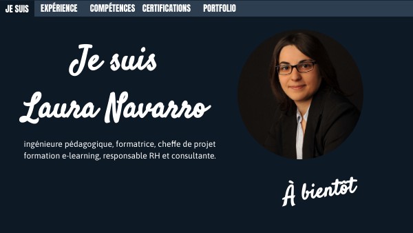 Copie - CV laura | Genially