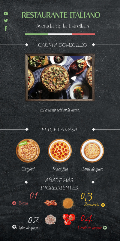 Comida a domicilio | Genially