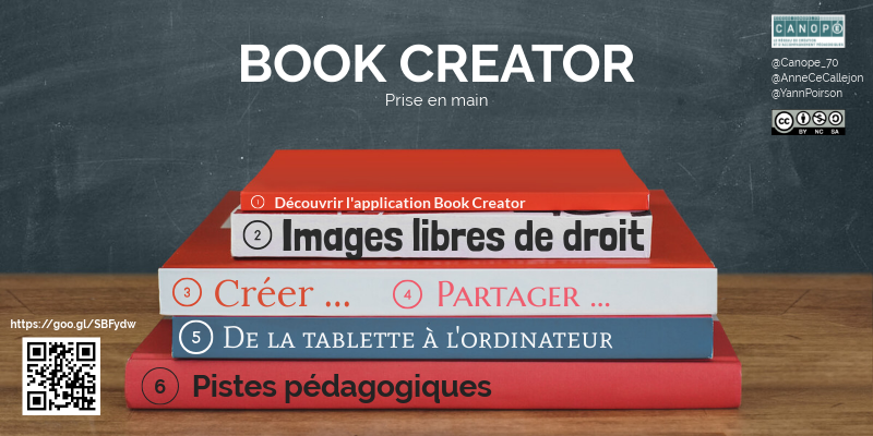 Prise en main de Book Creator