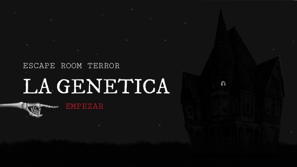 ESCAPE ROOM GENETICA | Genially