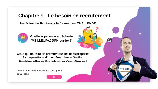 Challenge GPEC | Genially