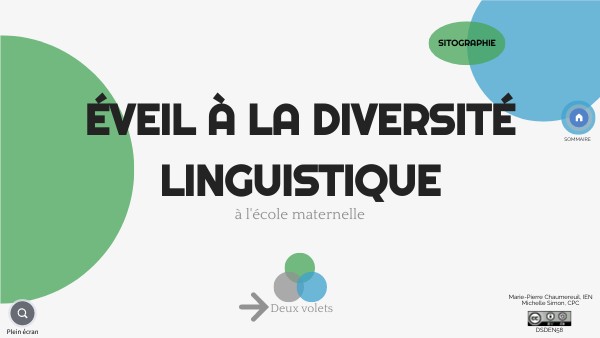 Eveil à la diversité linguistique | Genially