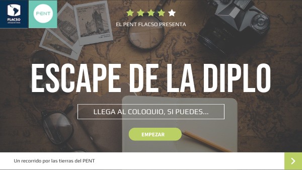 Escape del Coloquio | version en linea | Genially