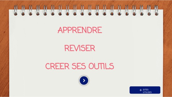 APPRENDRE -REVISER - CREER SES OUTILS | Genially