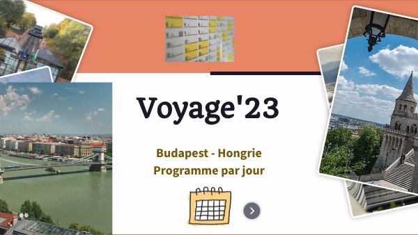 trajet par jour- TRIP PLANNER | Genially