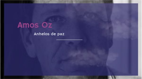 Amos Oz | Genially