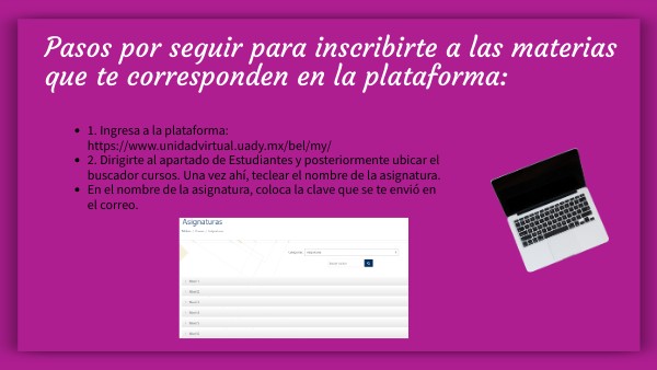 matricularse BeL | Genially