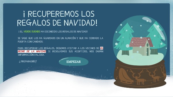 ESCAPE ROOM NAVIDEÑO
