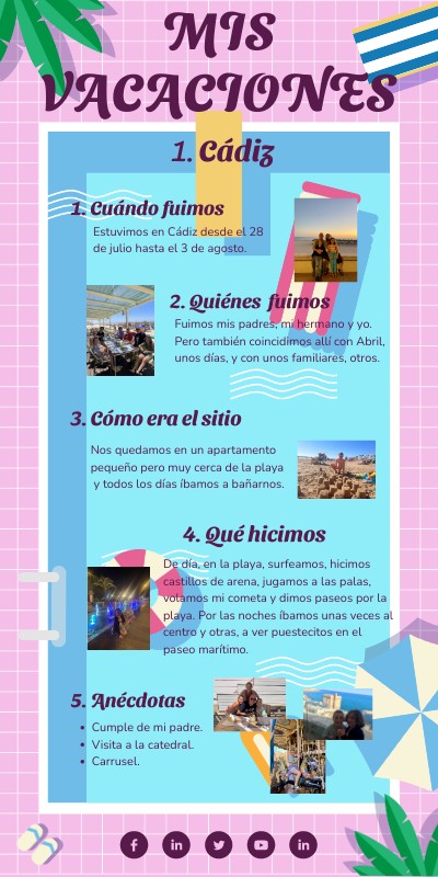 MIS VACACIONES | Genially