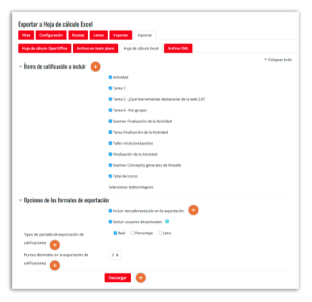 Exportar tablas | Genially