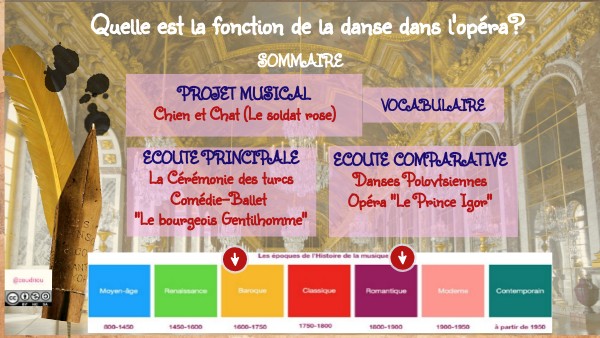 5e Le rôle de la danse dans l'opéra