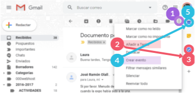 TAREAS Y EVENTOS EN GMAIL | Genially