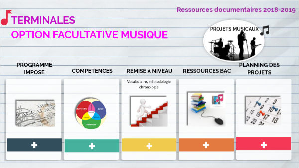 Terminales option facultative-ressources | Genially