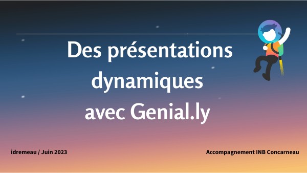 Classe virtuelle Genially