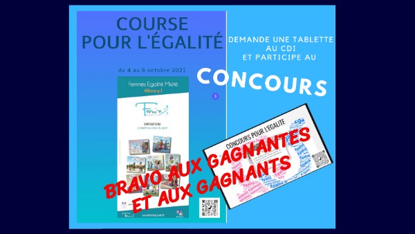 Course affiche | Genially