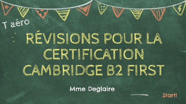 Cambridge b2 first | Genially