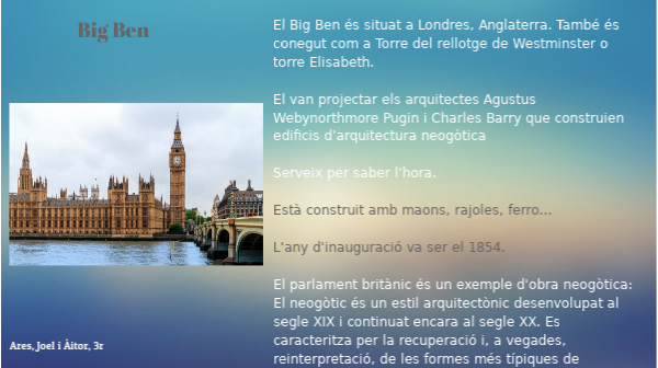 Big Ben | Genially
